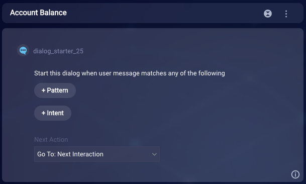 Conversation Builder — Dialog Starter | LivePerson Developers